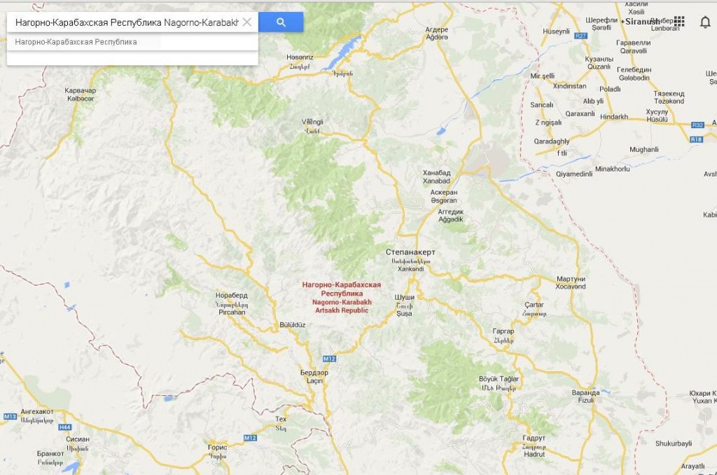 Google Maps presents NKR as ‘Artsakh Republic’: Azerbaijan unhappy ...
