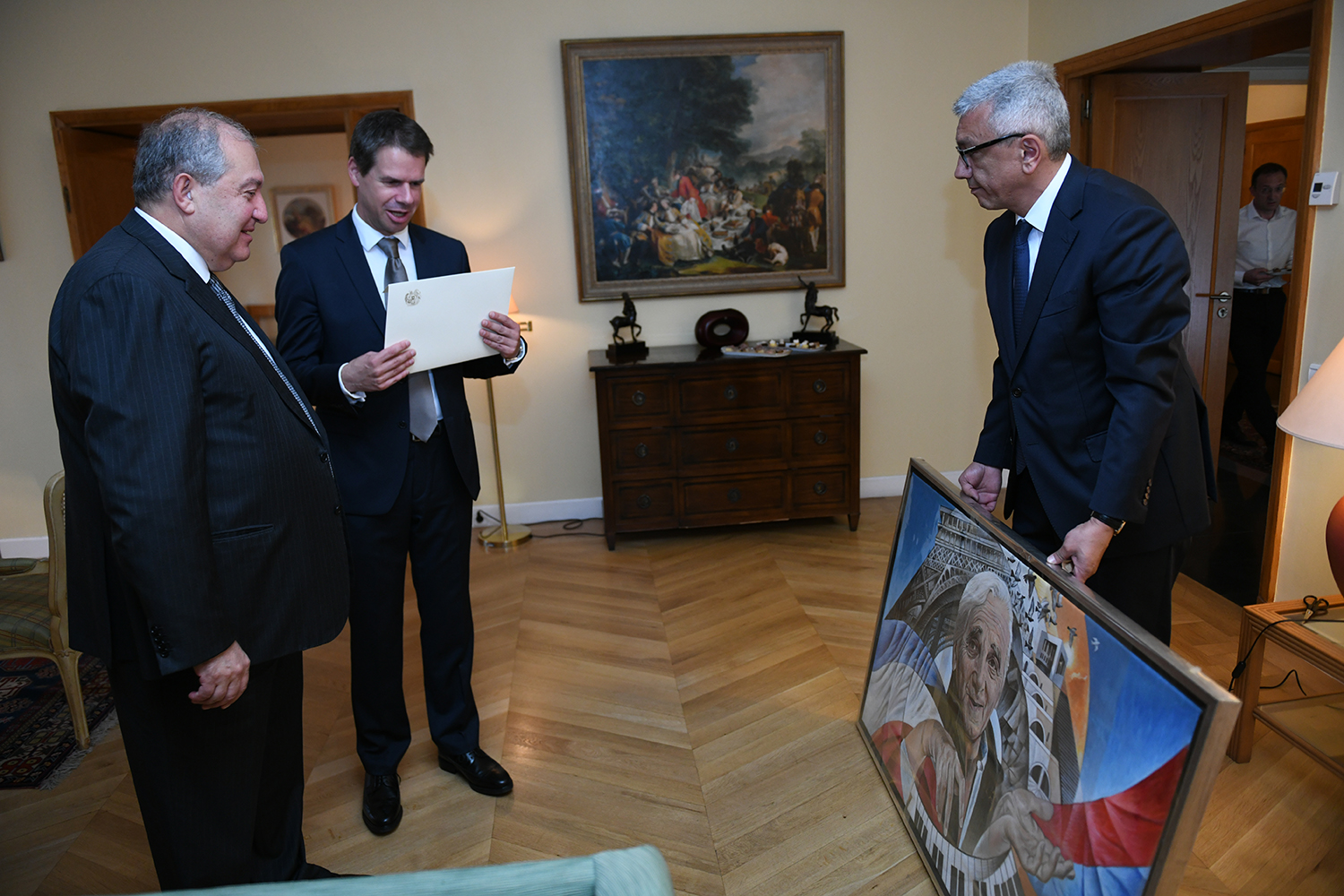 Aznavour – Bridge of Friendship: Armenian President’s gift to France’s ...