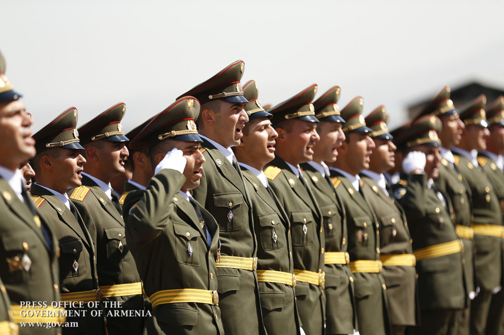 Armenia is a peace-loving country, and Army is the main guarantee of ...
