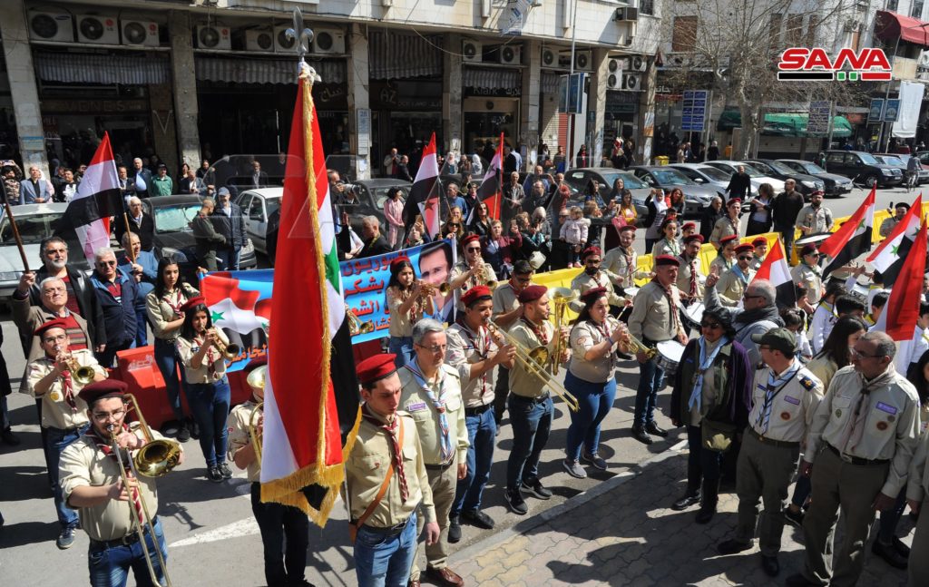 Armenian Scouts thank Syria for recognizing the Armenian Genocide ...