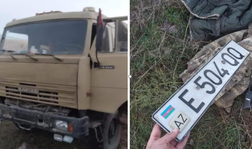 Artsakh forces capture KAMAZ truck from Azerbaijan – Public Radio of ...