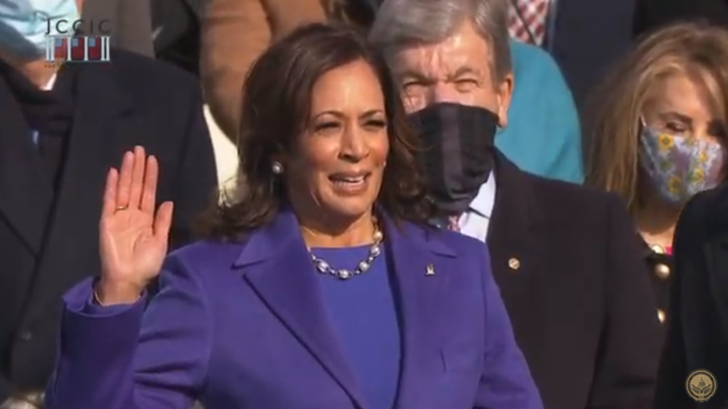 Kamala Harris sworn in as first female Vice-President – Public Radio of ...