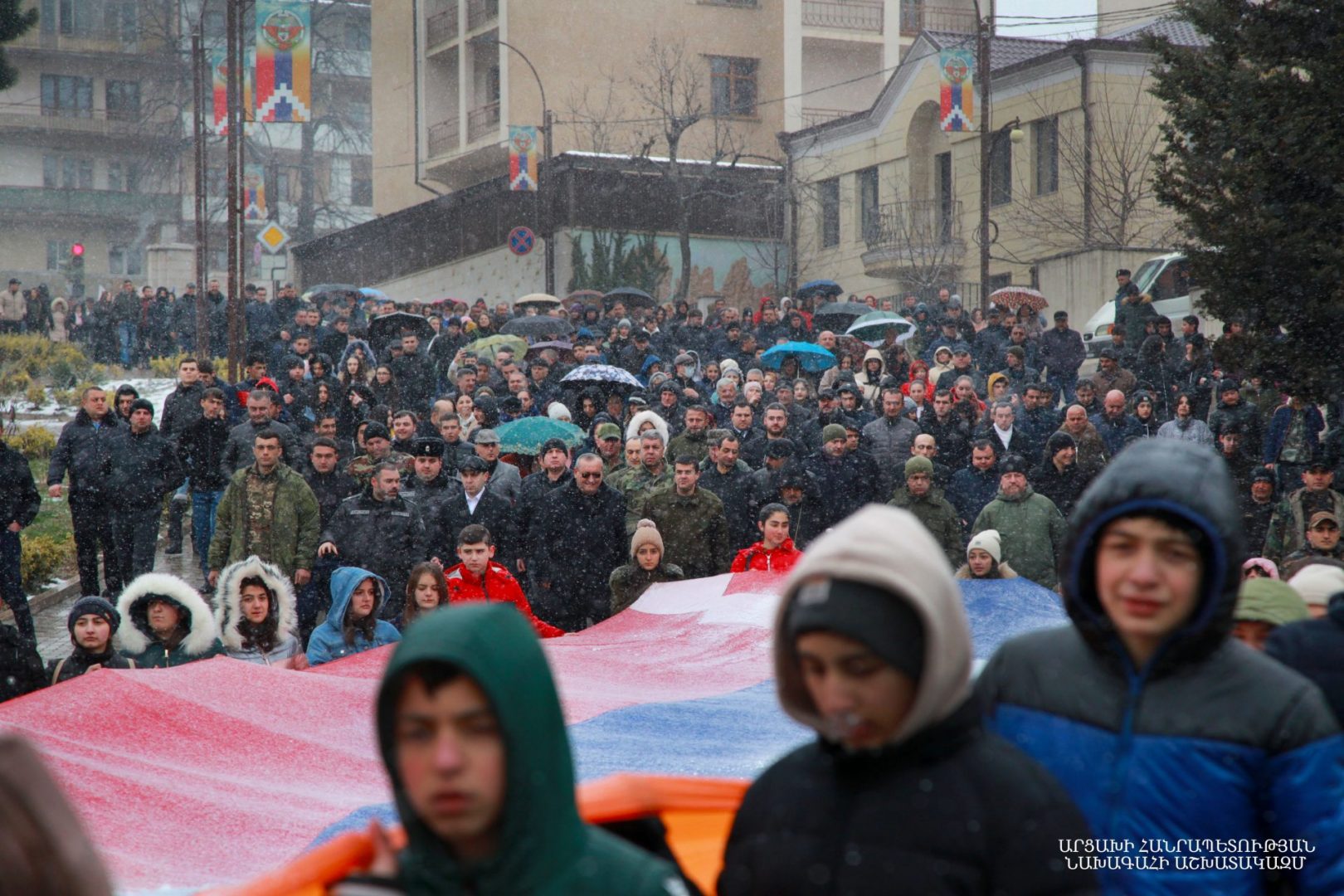 March dedicated to Artsakh Revival Day held in Stepanakert – Public ...