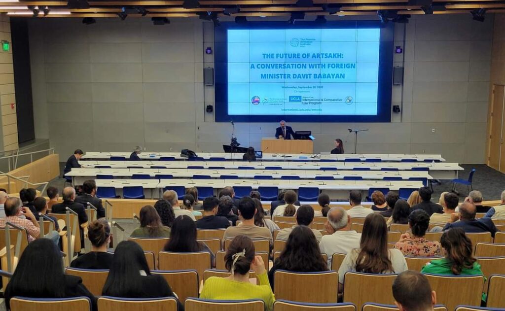 Artsakh’s Foreign Minister Delivers lecture at the University of ...