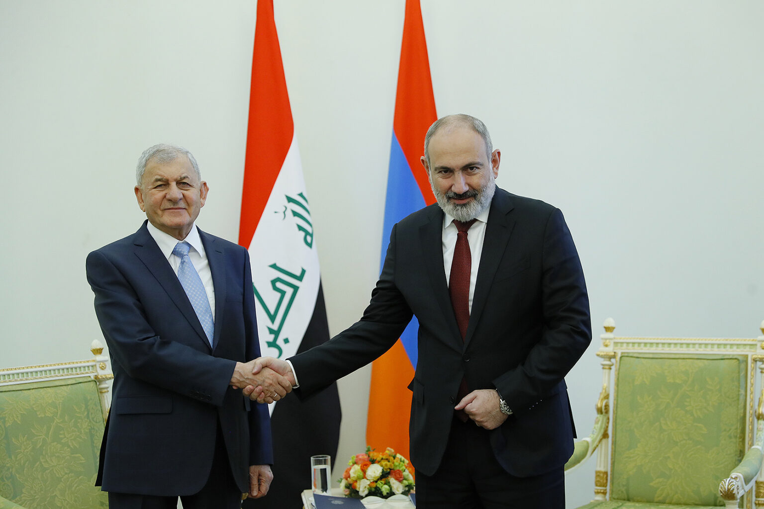 Armenian PM, Iraqi President discuss cooperation in economy, trade, IT ...