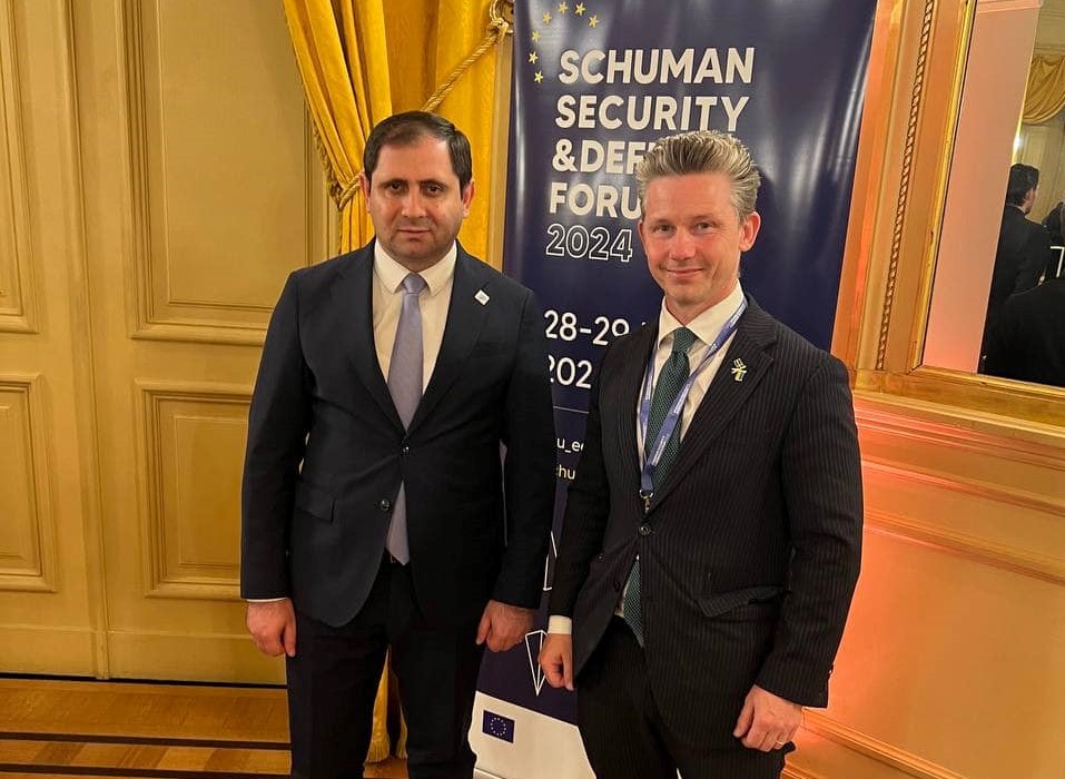 Armenian DM discusses defense cooperation with EU partners – Public ...