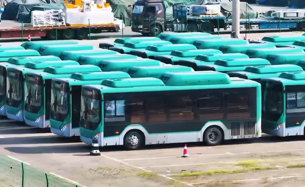 171 new buses and 15 trolleybuses make their way to Yerevan – Mayor ...