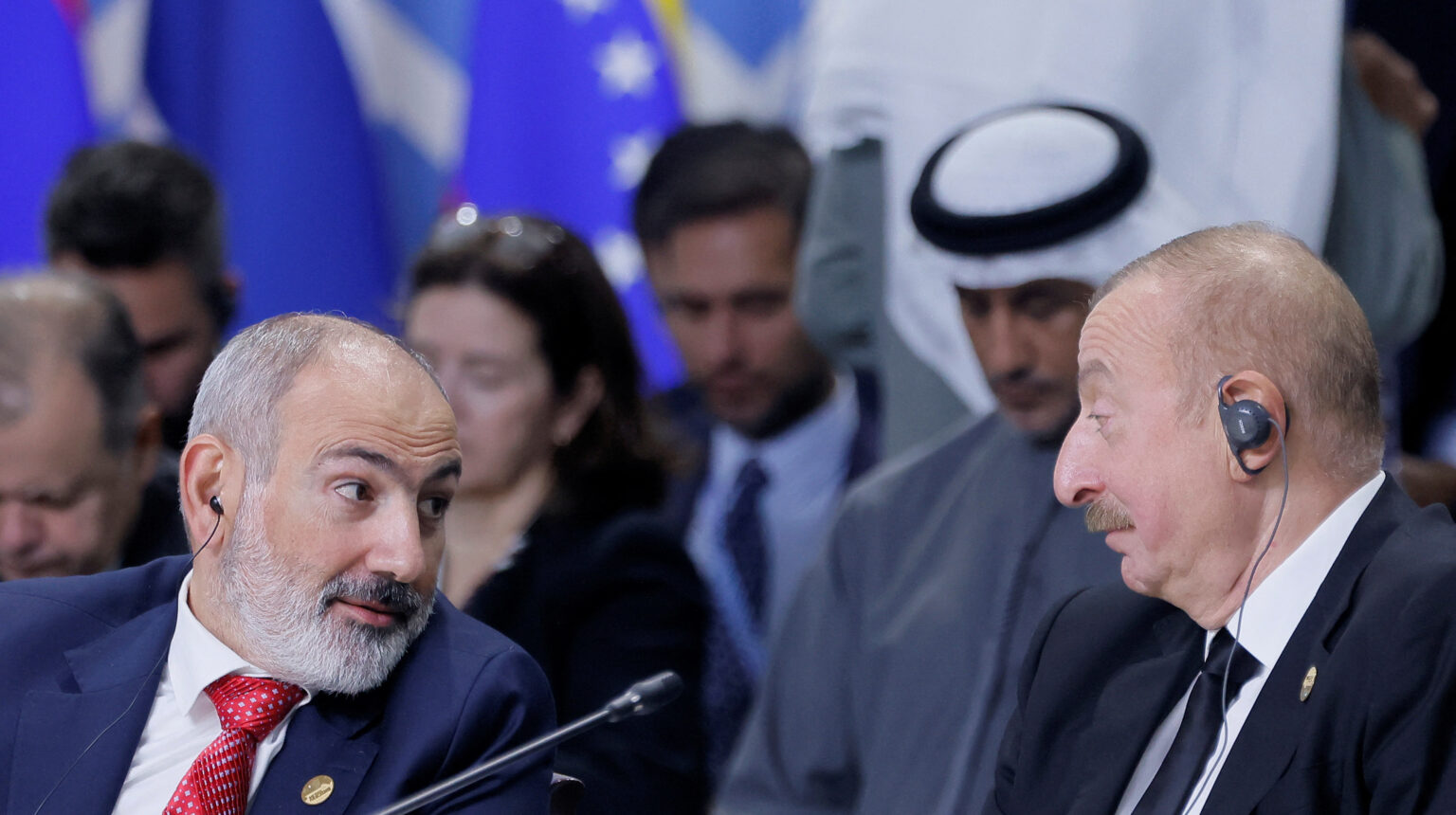 Pashinyan, Aliyev ‘exchange a couple of phrases’ at BRICS summit ...