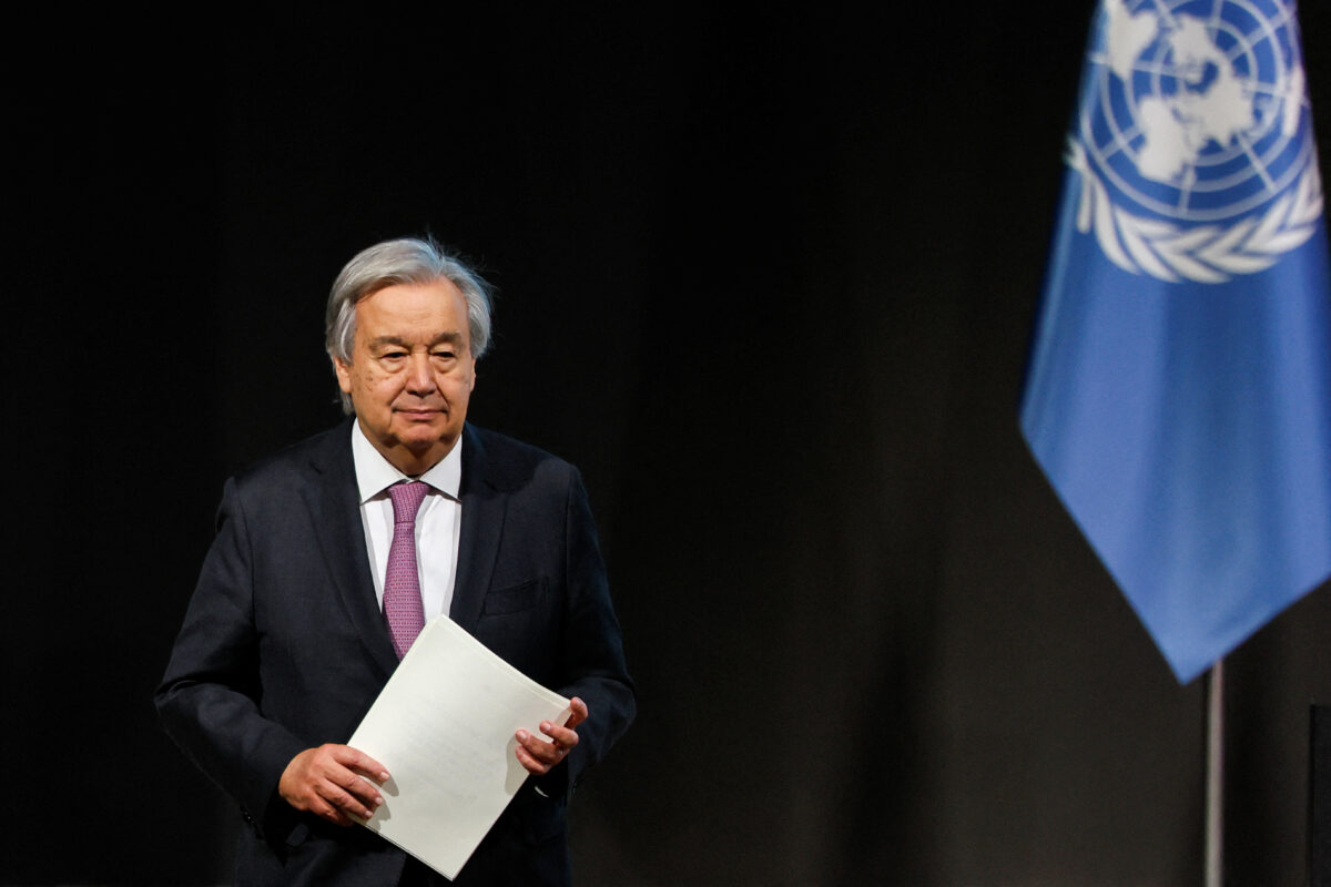 ‘You have every right to be angry,’ UN Chief Guterres tells small ...