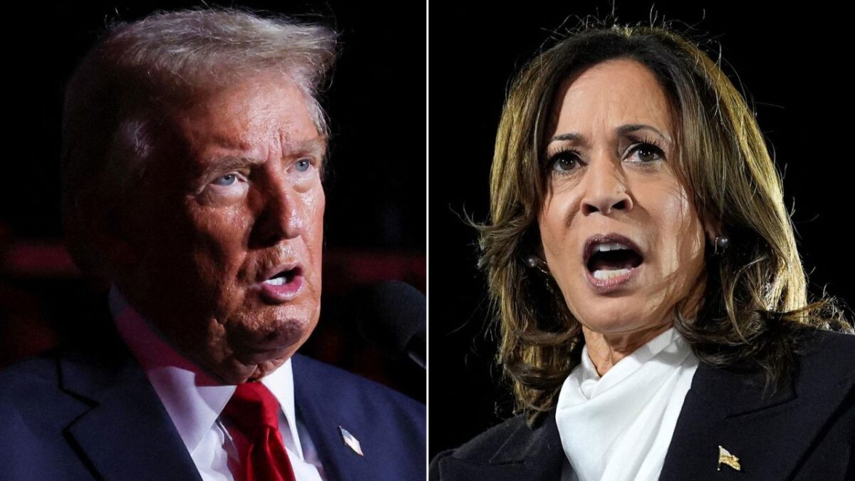 Trump wins 2 key battleground states as Harris looks for victory in ...