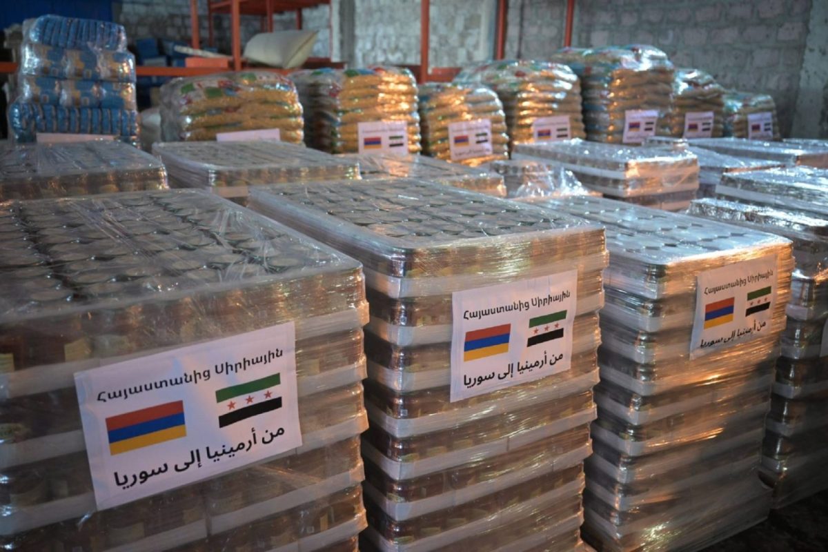 Armenia to deliver new batch of humanitarian aid to Syria – Public ...