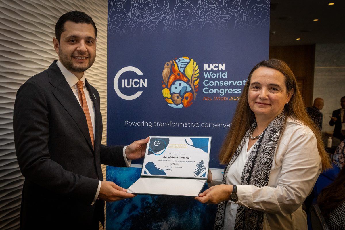 Armenia joins International Union for Conservation of Nature – Public ...