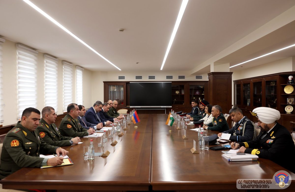 Armenia, India discuss bilateral defense cooperation, regional security ...
